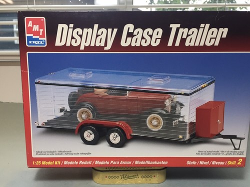 1/25 Scale AMT Display Case Trailer Plastic Model Kit #8216 | eBay