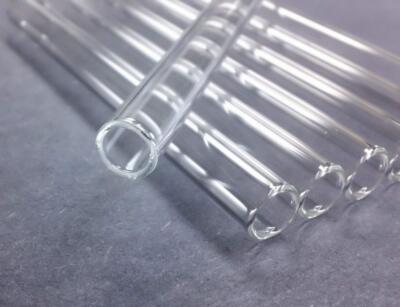 8 Pieces 4" Long Glass Tubes 9.6 mm OD x 7.6 mm ID Borosilicate with ...