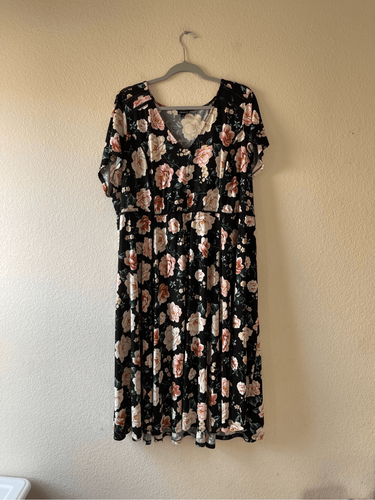 Torrid women’s floral and lace detail dress size 4 | eBay
