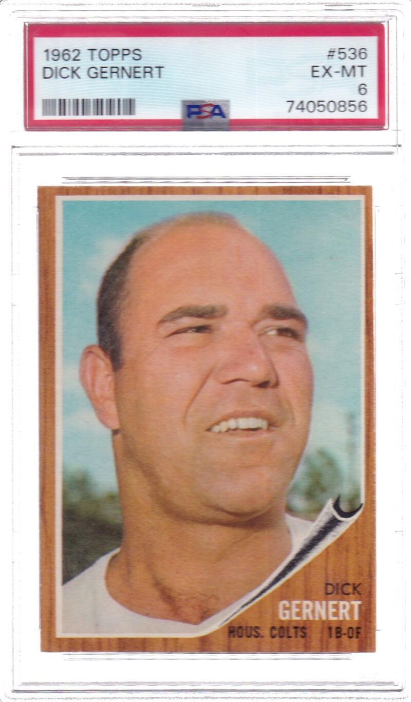 1962 Topps - High # #536 Dick Gernert for sale online | eBay