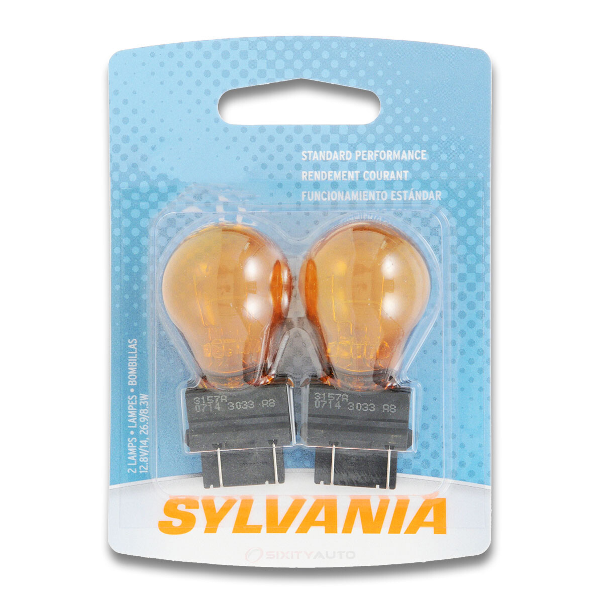 Turn Signal Light Bulb-SLE Sylvania 3157A.BP2 for sale online | eBay