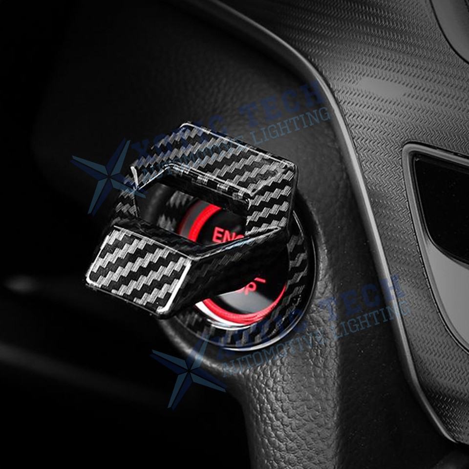 Universal Car Engine Start Stop Push Button Cap Switch Cover Decorative ...