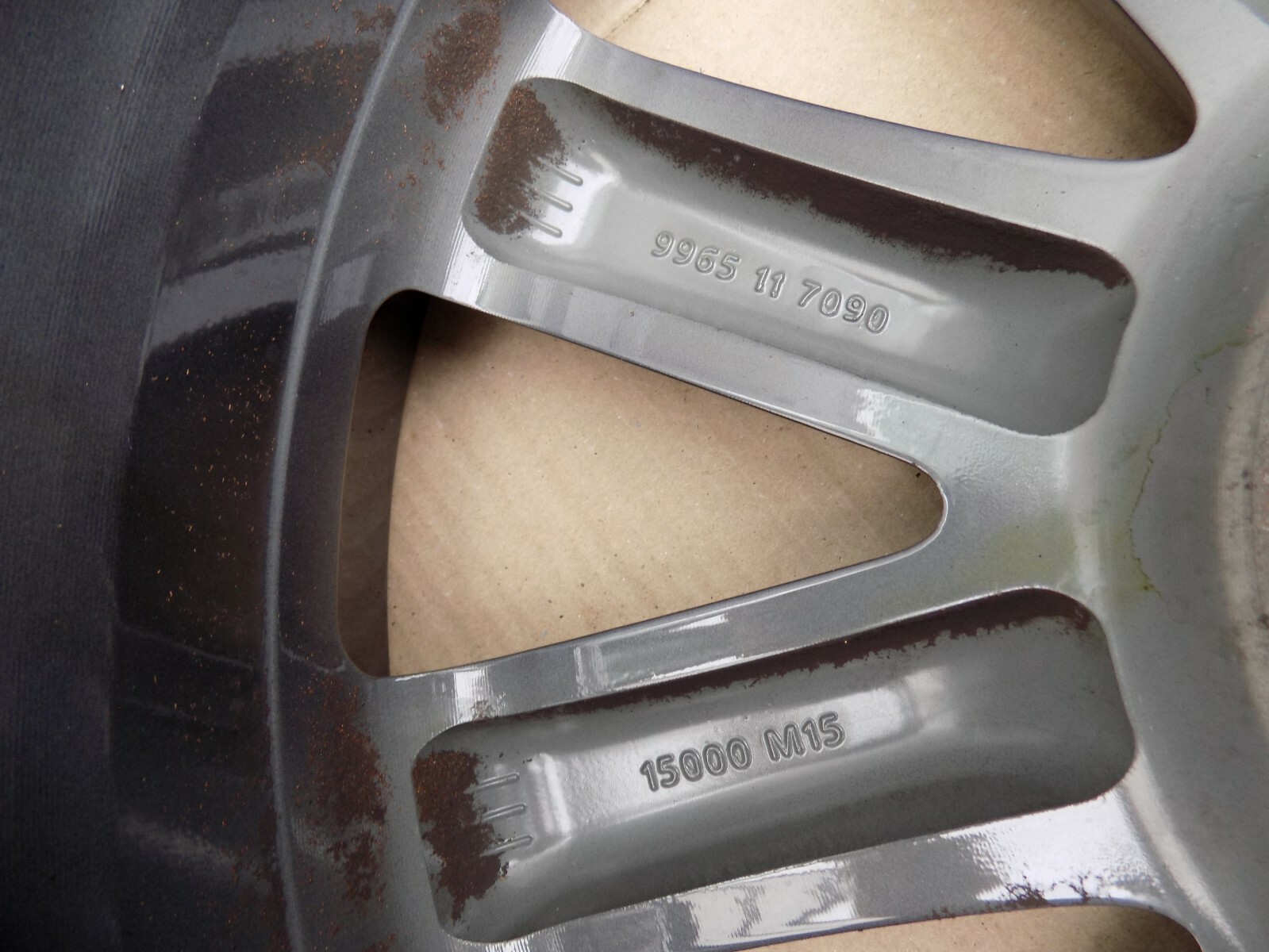 MAZDA CX-5 2017 ALLOY WHEEL - 19" -GENUINE 9965117090 19X7J 45 #858 | eBay