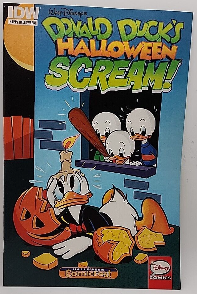 Donald Duck Halloween Scream #1 Halloween Comicfest 2015 IDW Disney ...
