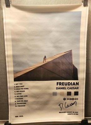 Freudian Daniel Caesar Canvas Poster 12x18 Inches R&B Soul (NO FRAME ...