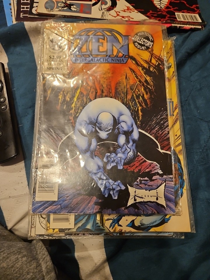 ZEN INTERGALACTIC NINJA EARTH DAY ANNUAL #1 ZEN COMICS 1993 BAGGED AND ...