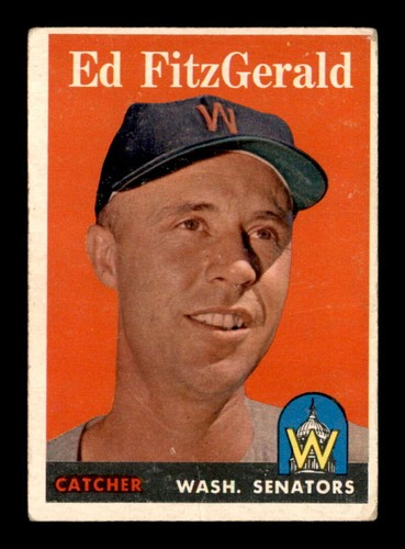 1958 Topps #236 Ed Fitzgerald VG/VGEX X3534784 | eBay