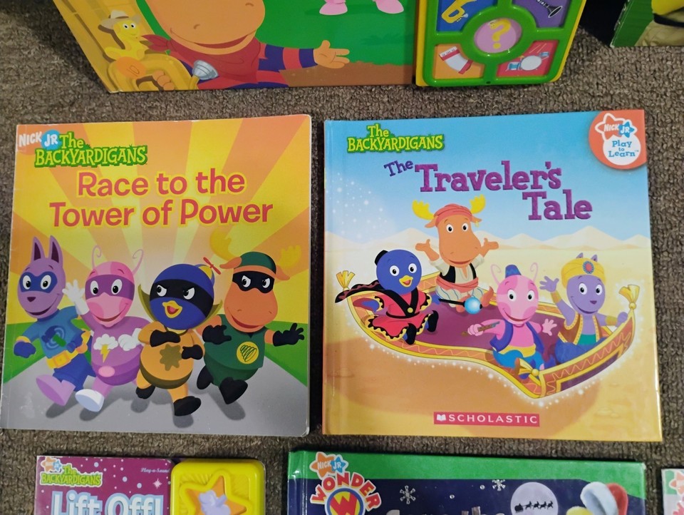 Vintage Backyardigans The Wiggles Wonder Pets Books Lot | eBay