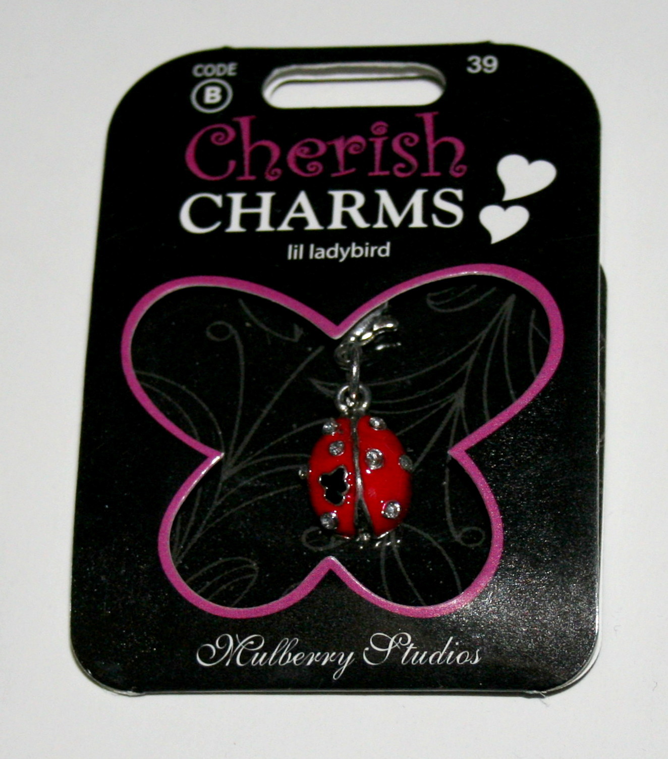 Mulberry Studios Cherish Charms # 39 Lil Ladybug NEW MIP For Bracelet ...