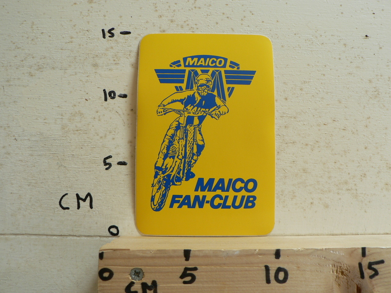 STICKER,DECAL MAICO MOTOCROSS MAICO FAN-CLUB | eBay