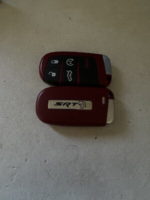 DODGE CHARGER CHALLENGER SRT HELLCAT RED KEY FOB SHELL | eBay