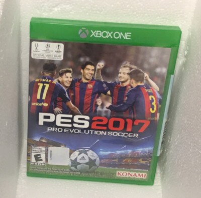 Pro Evolution Soccer 2017 Xbox One Ser X BACKWARD COMPATIBLE . Tested ...