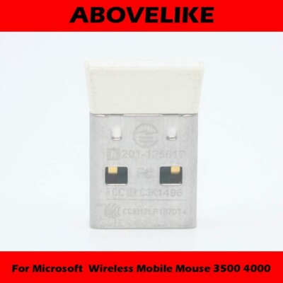 USB Dongle Receiver 1496 WH for Microsoft Wireless Mobile Mouse 3500 ...