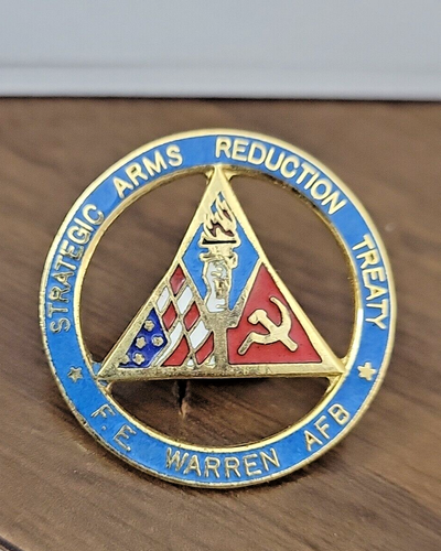 AUTHENTIC STRATEGIC ARMS REDUCTION TREATY F.E. Warren AFB START COLDWAR ...