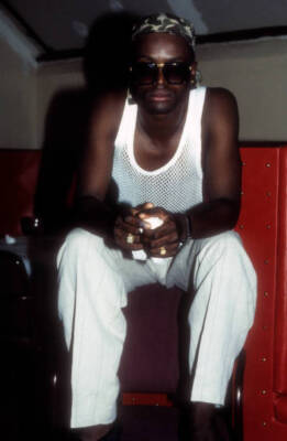 British Jamaican reggae singer Shinehead performs at Tramps Night - Old ...