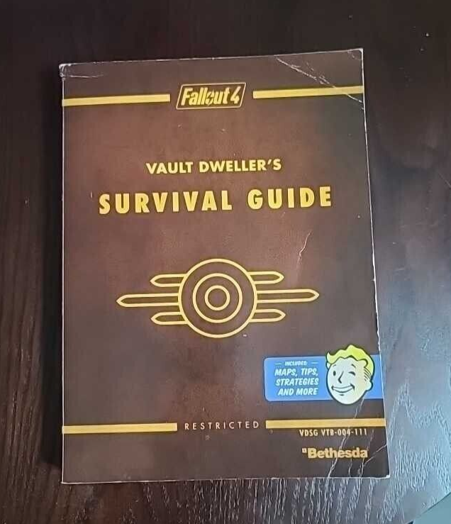 Fallout 4 Vault Dweller's Survival Guide Strategy Game GUide Book Prima ...