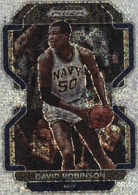 2022-23 Panini Prizm Draft Picks - David Robinson #10 White Sparkle ...