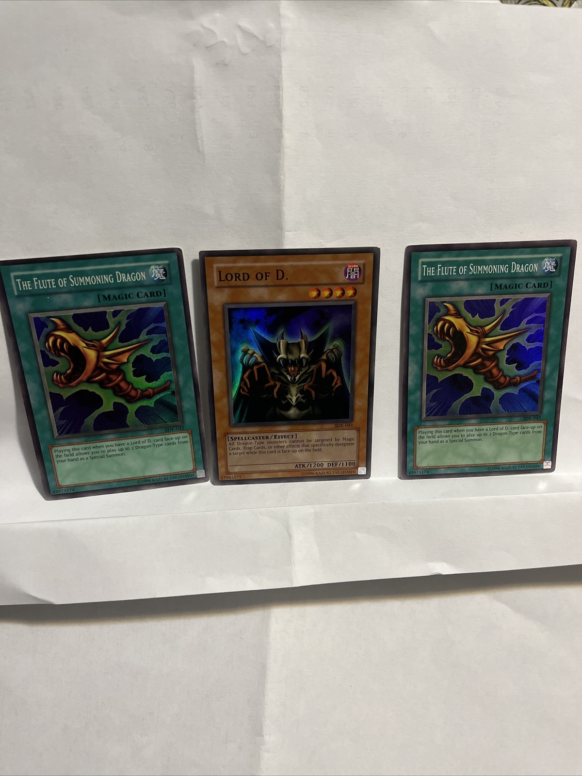 Yu-Gi-Oh! TCG Lord of D. Flutes Starter Deck Kaiba SDK-041/042 | eBay