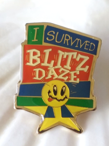 Walmart I Survived Blitz Daze Lapel Pin Pinback | eBay