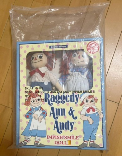 2003 Raggedy Ann & Andy IMPISH Smile II Doll Set Unused Damaged Box | eBay