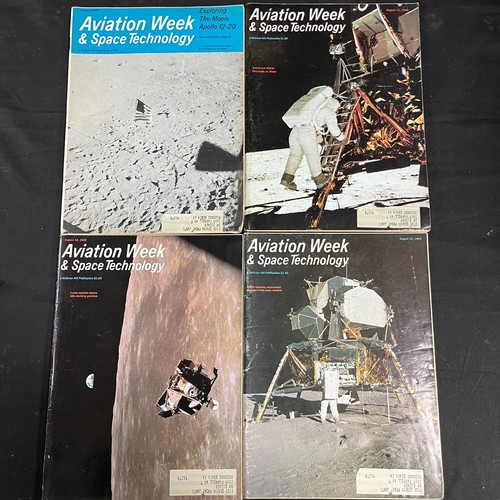 August 1969 - Aviation Week & Space Technology Magazine lot of 4 | eBay