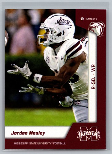 Jordan Mosley 2023 ONIT Mississippi State Bulldogs Football Card Rookie ...