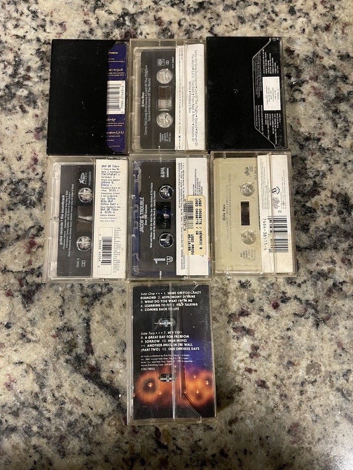 80s Cassette Tape Lot Music 7 Tapes | eBay