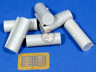 Panzer Art 1/35 Cylindrical External Fuel Drums for WWII Soviet Tanks ...