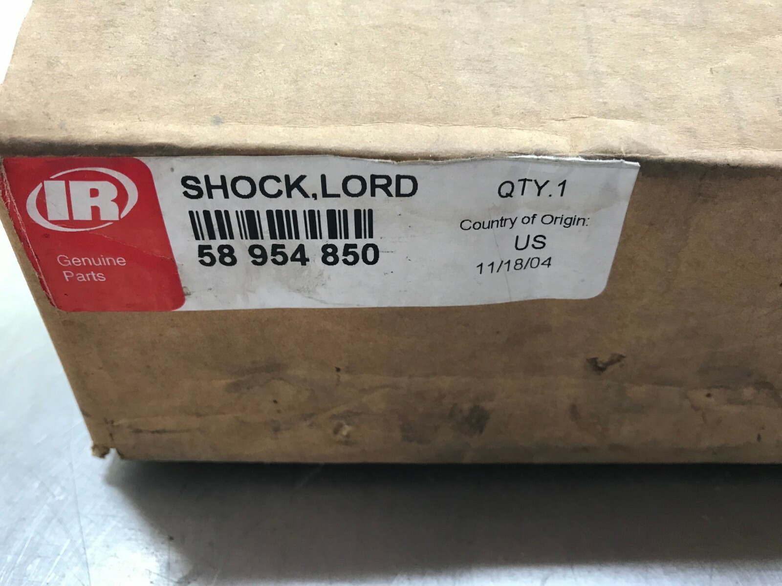 58954850 GENUINE Ingersoll Rand LORD SHOCK RUBBER DAMPER 58 954 850 | eBay