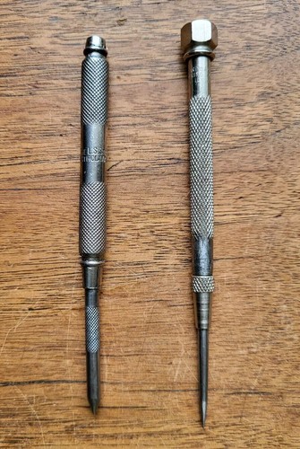 (2) Vintage Removable Point Scribers- L.S. Starrett & General Hardware ...