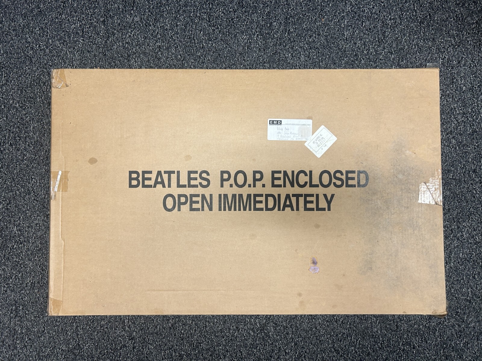NOS Beatles Anthology 1996 Retail Cardboard Promo stand up Standee ...
