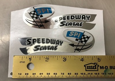 Speedway SCARAB mini bike decals decal sticker Trail Sachs | eBay