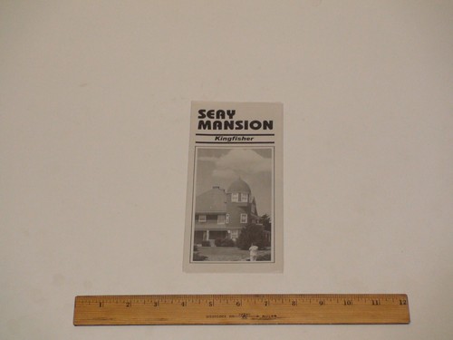 Seay Mansion - Kingfisher, OK Oklahoma Brochure / Pamphlet 1980s ...