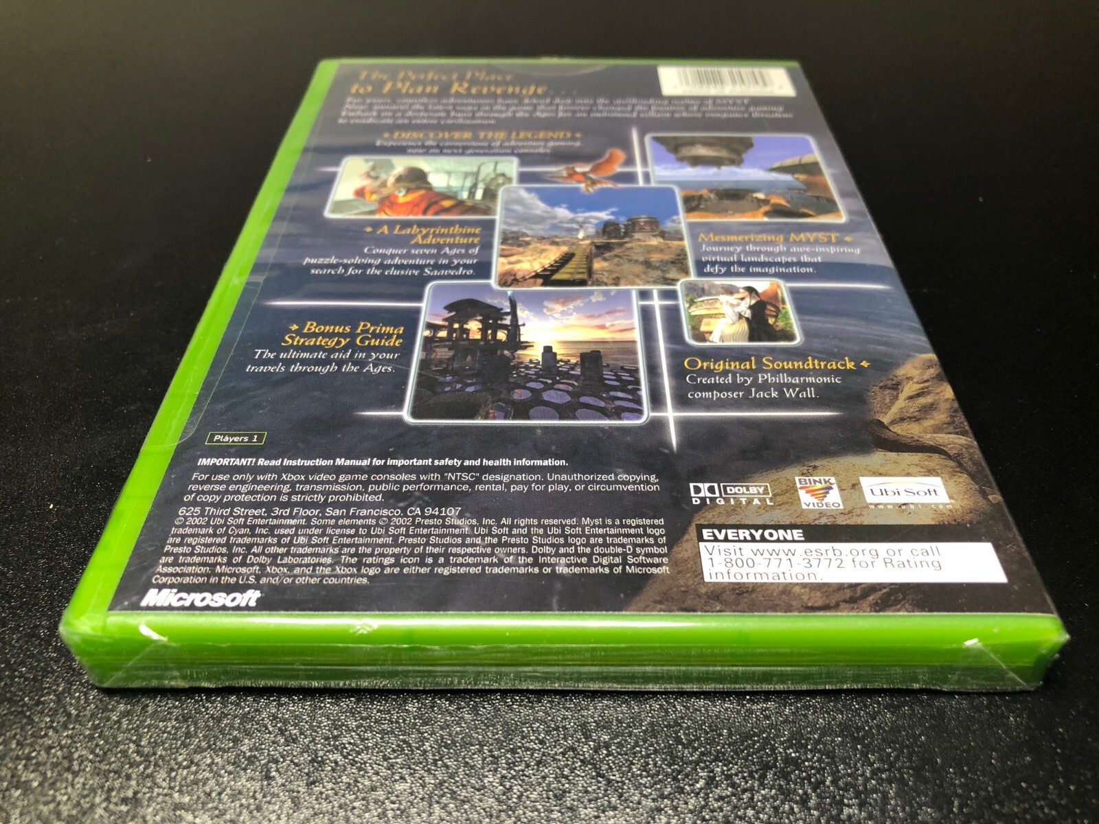 Myst+III%3A+Exile+%28Microsoft+Xbox%2C+2002%29 for sale online | eBay