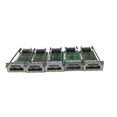 LOT of 5 CISCO C3KX-NM-10G 10G Network Service Module for 3560X & 3750X ...
