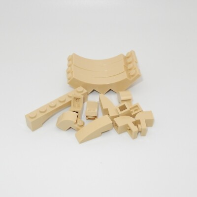 LEGO Bricks, Bows & Arches | Miscellaneous Lot | 14 Pieces | Tan | eBay