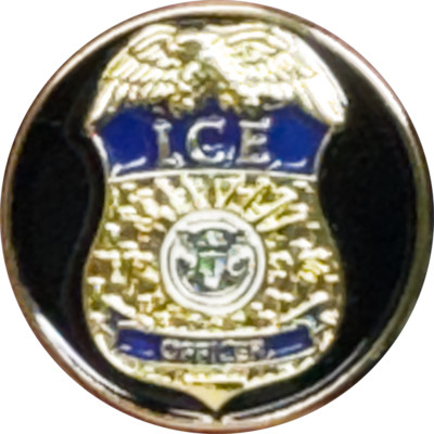 PBX-013-G ICE Officer Lapel Pin Immigration and Customs Enforcement | eBay