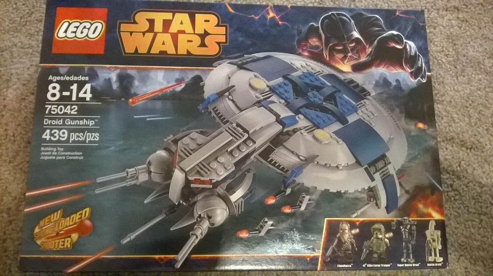 Lego Droid Gunship 75042 Star Wars Minifigure Building Set | eBay