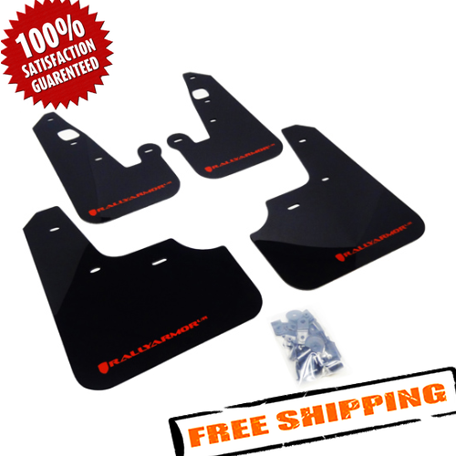 Rally Armor MF8-UR-BLK/RD Black/Red UR Mud Flaps for 2007-2017 ...