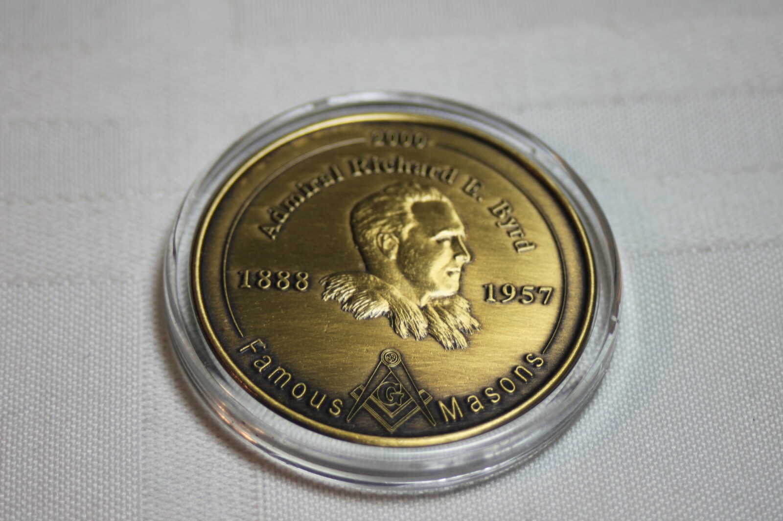 Admiral Richard E. Byrd Famous Masons Coin Ultra Super Rare 2000 COIN ...