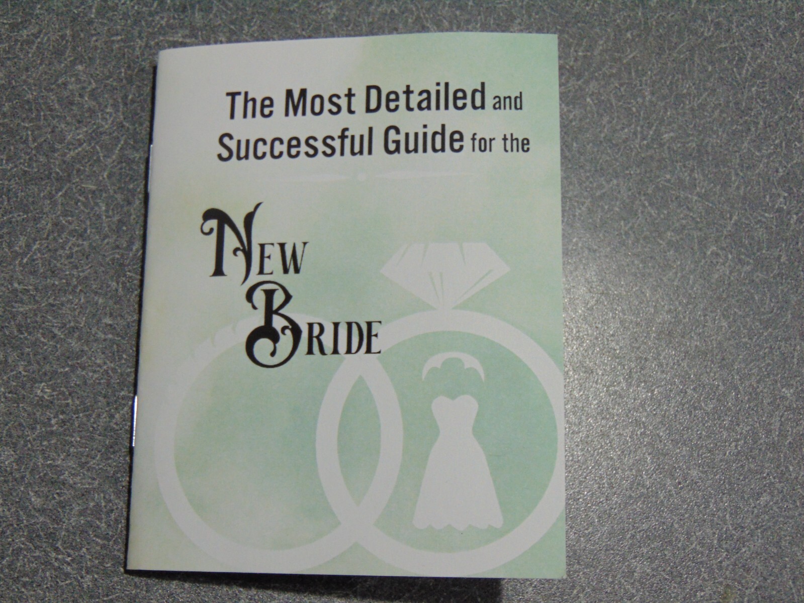 Fun Novelty Advise Pamphlet Gag Gift for Bride at Bachelorette Party ...