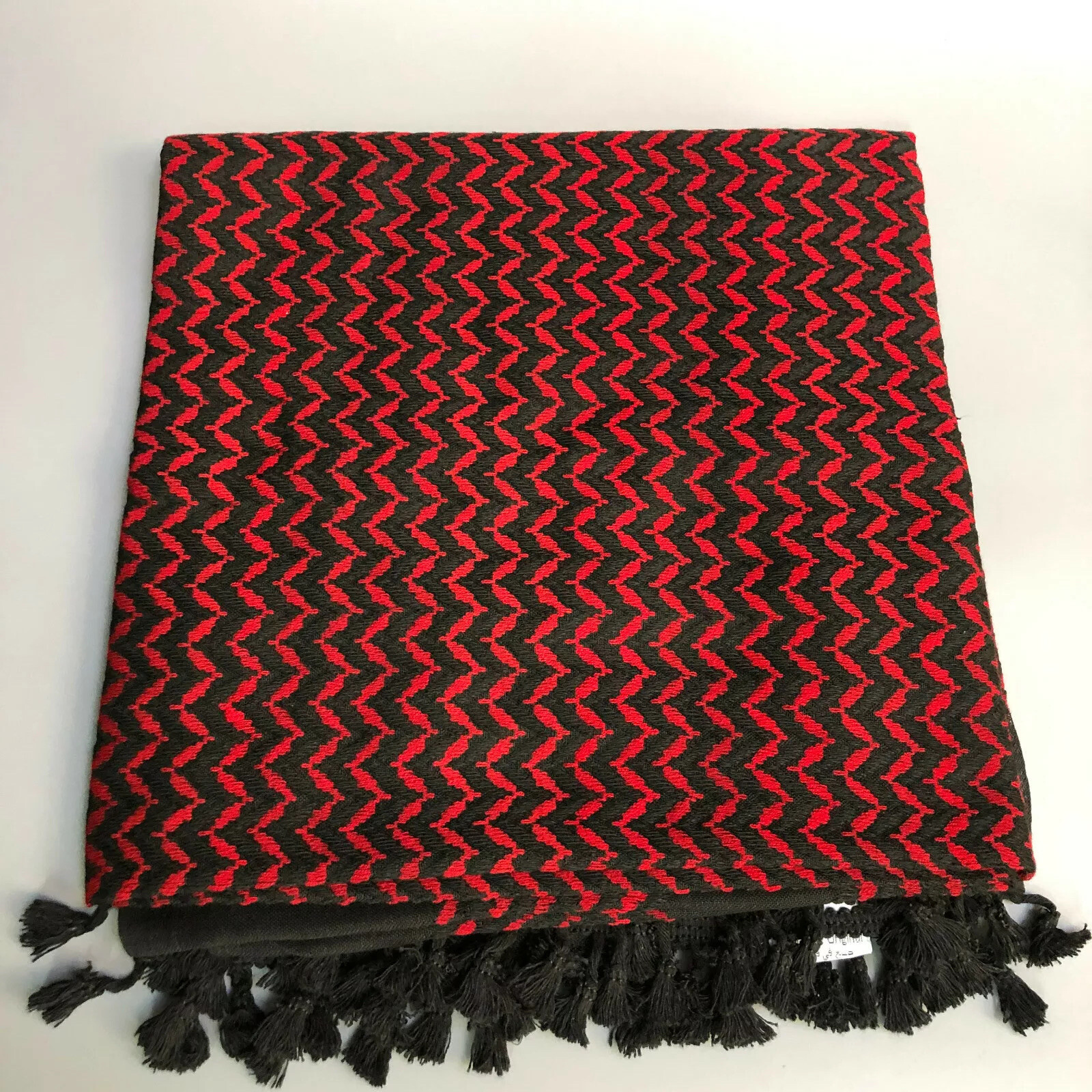 Shemagh Keffiyeh Red Arab Scarf Original Made In Palestine Kufiya ...