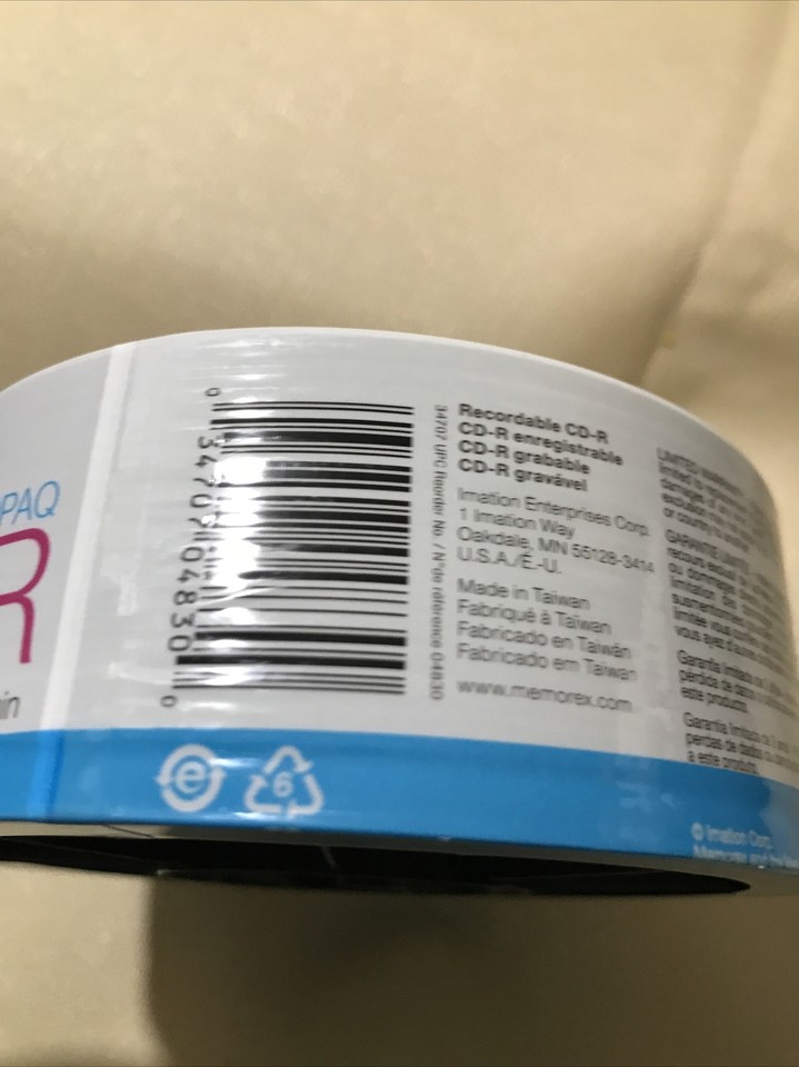 MEMOREX CD-R Recordable Music Discs SEALED 30 Pack 52x 700 MB 80 ...