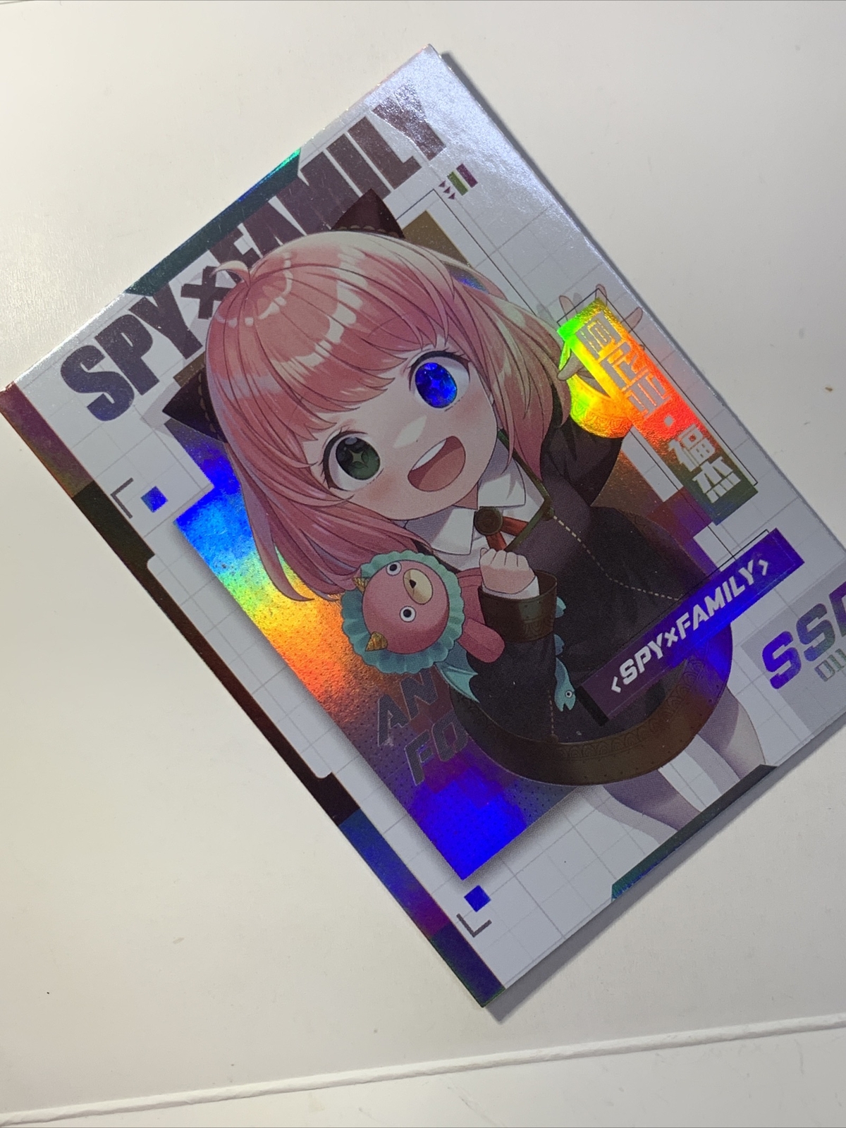 Anya Forger Spy X Family SSR ACG Goddess Story Waifu Card Holo Girl ...
