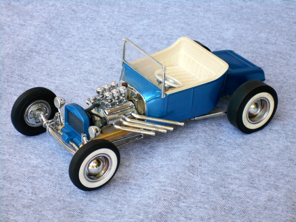 VINTAGE BUILT MONOGRAM "LITTLE T" HOT ROD CUSTOM SHOW DRAG BUCKET T | eBay
