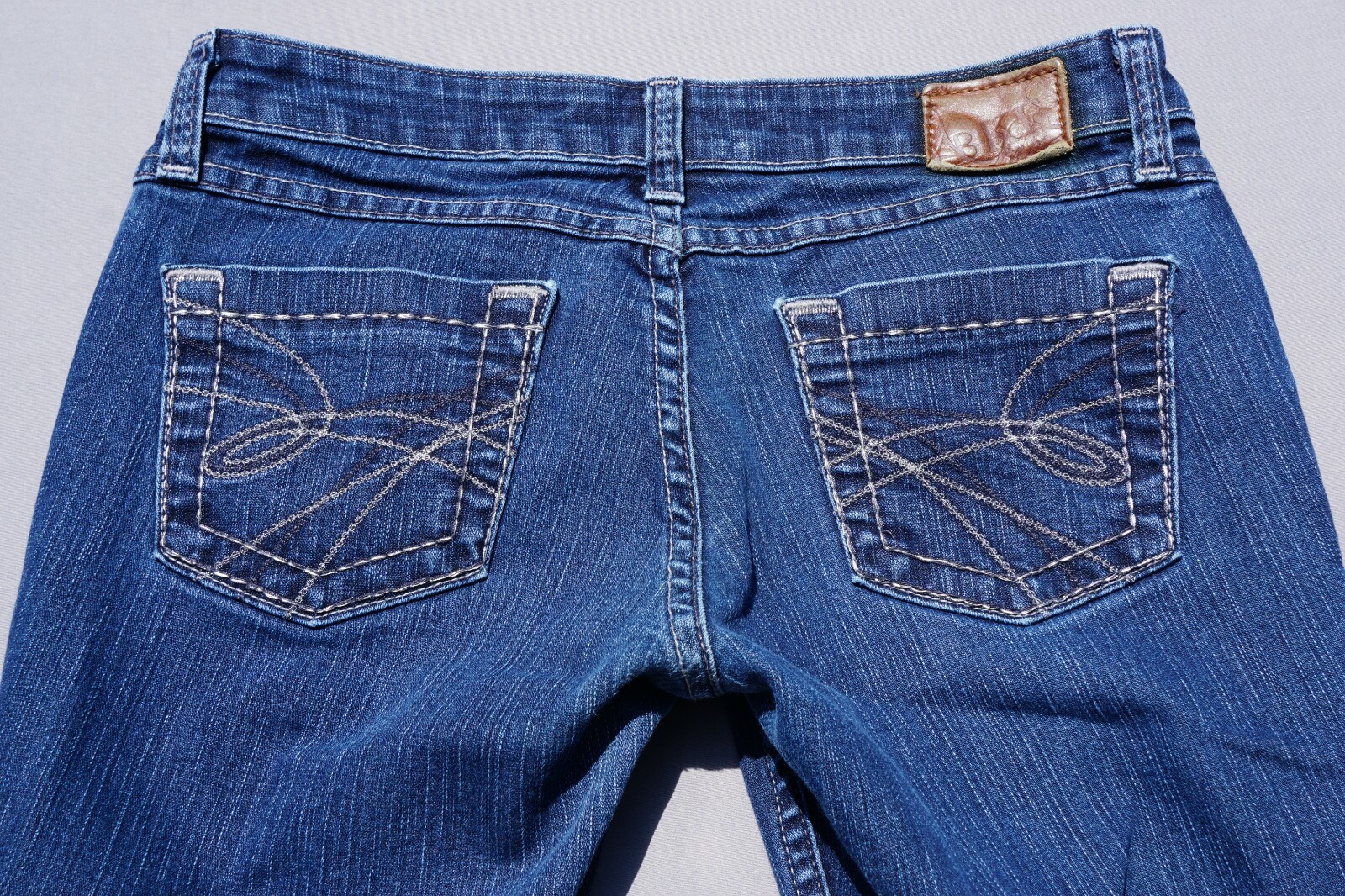 BKE Buckle Sabrina Stretch Denim Flare Leg Jeans. Perfectly Faded ...