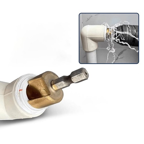 Heavy Duty Pipe Reaming Drill Bits, PVC Pipe Reamer, Conduit Reamer | eBay