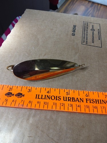 JOHNSON SILVER MINNOW SPOON FISHING LURE | eBay