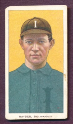 1909 T206 Sweet Caporal 350/30 Jack Hayden Centered No Creases | eBay