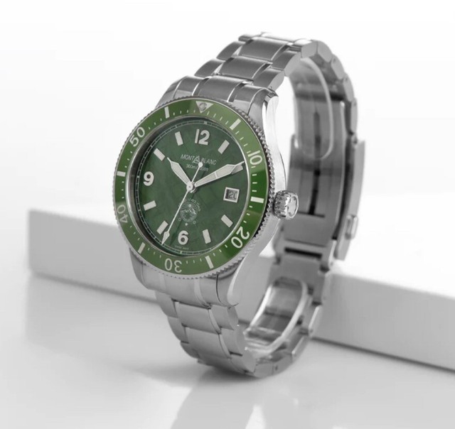 Montblanc Watch Iced Sea Diver MB129373 Stainless Steel for sale online ...